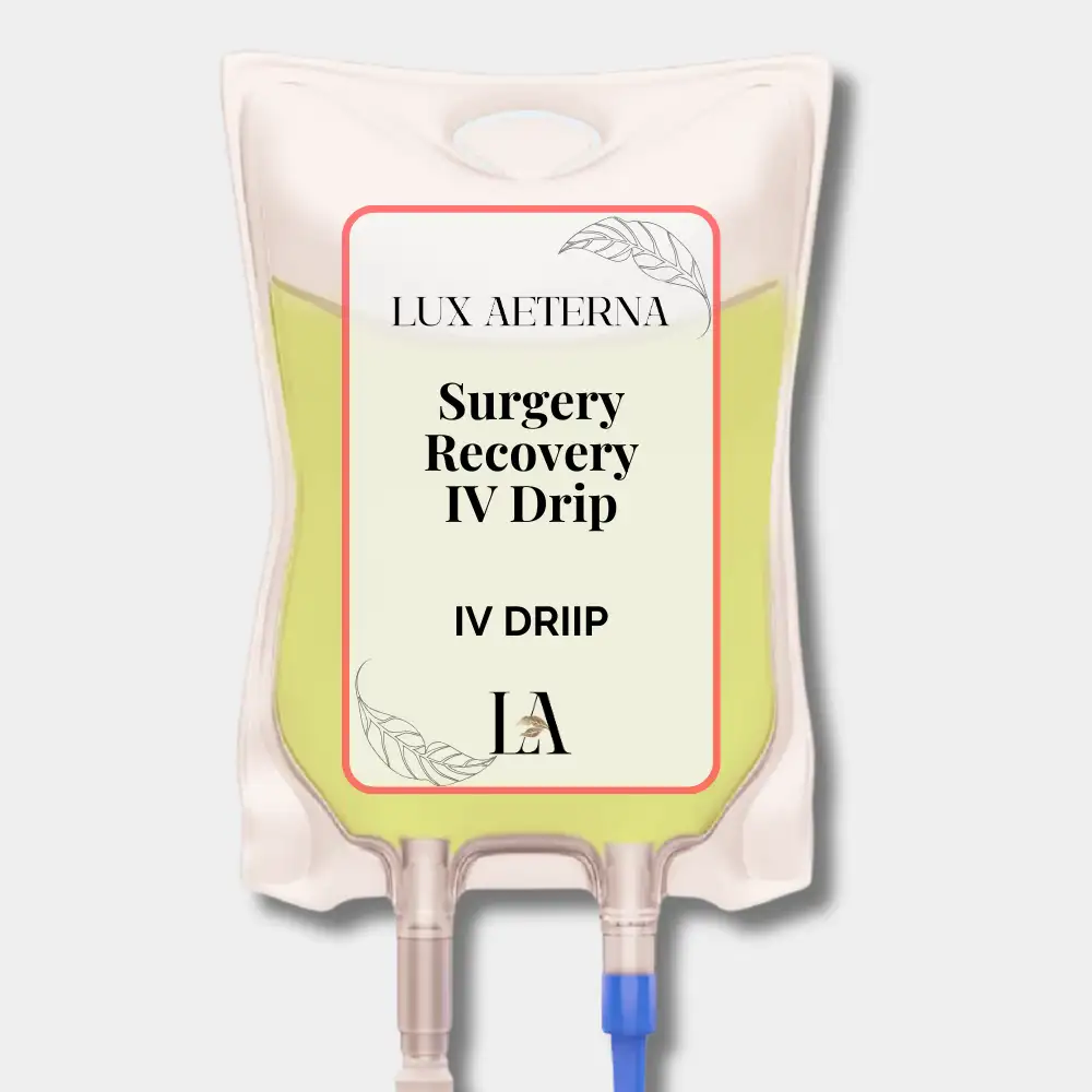 Surgery Recovery ( Post Op ) IV Drip - Lux Aeterna